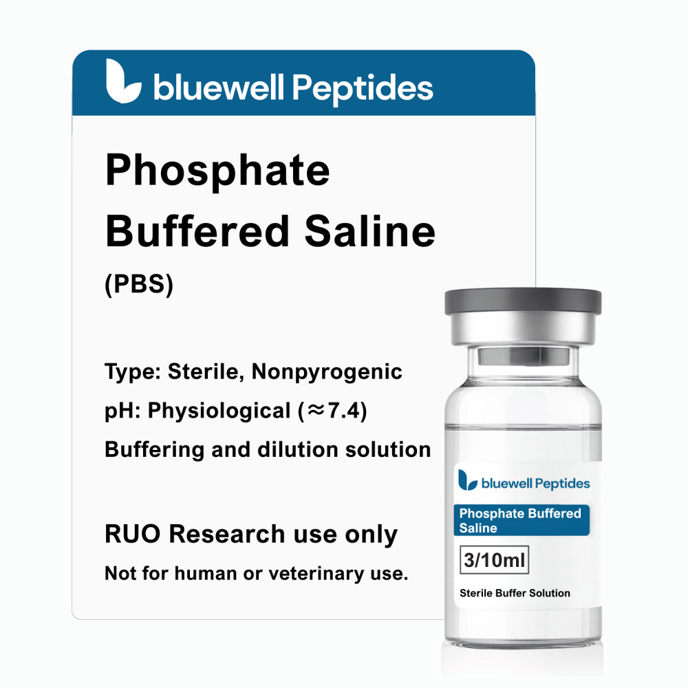 Phosphate Buffered Saline 3ml | Bluewell Peptides